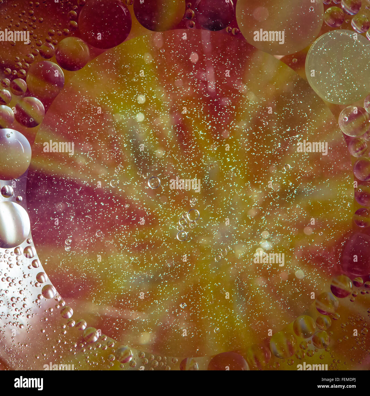 round pink yellow fantasy background Stock Photo - Alamy