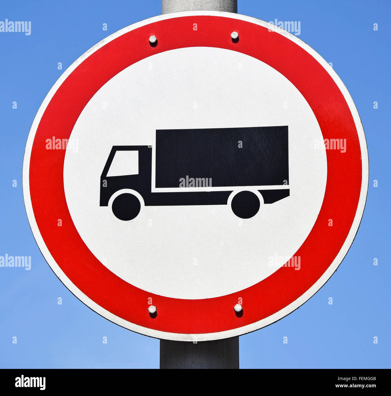 No Truck Sign