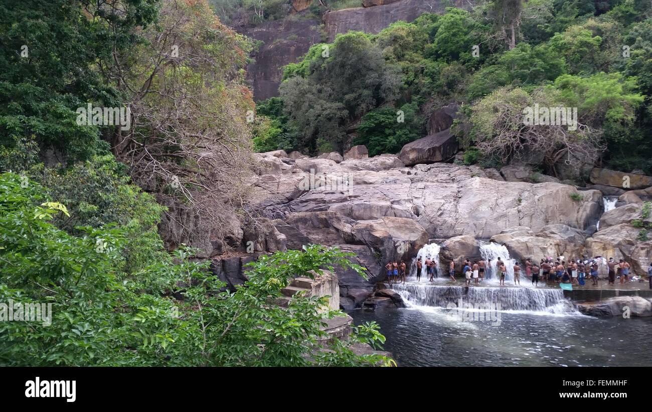 Bathing In Waterfall High Resolution Stock Photography and Images - Alamy