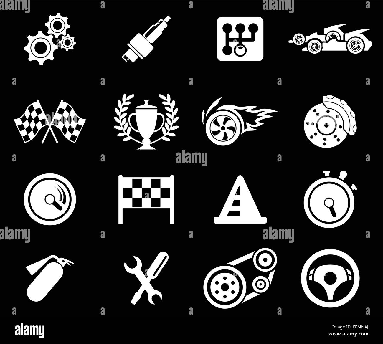 Racing tools Black and White Stock Photos & Images - Alamy