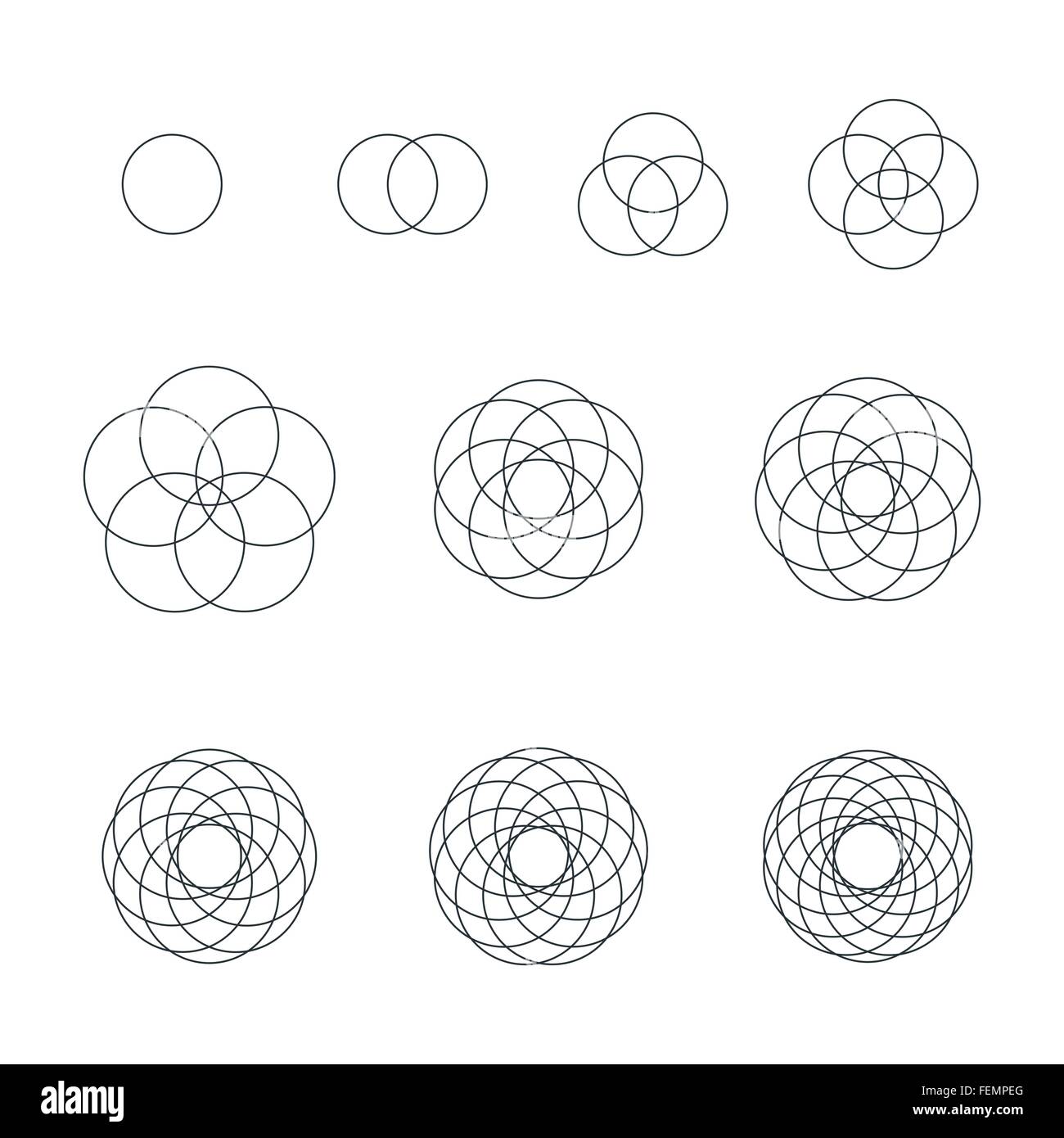 Sacred geometry hi-res stock photography and images - Alamy