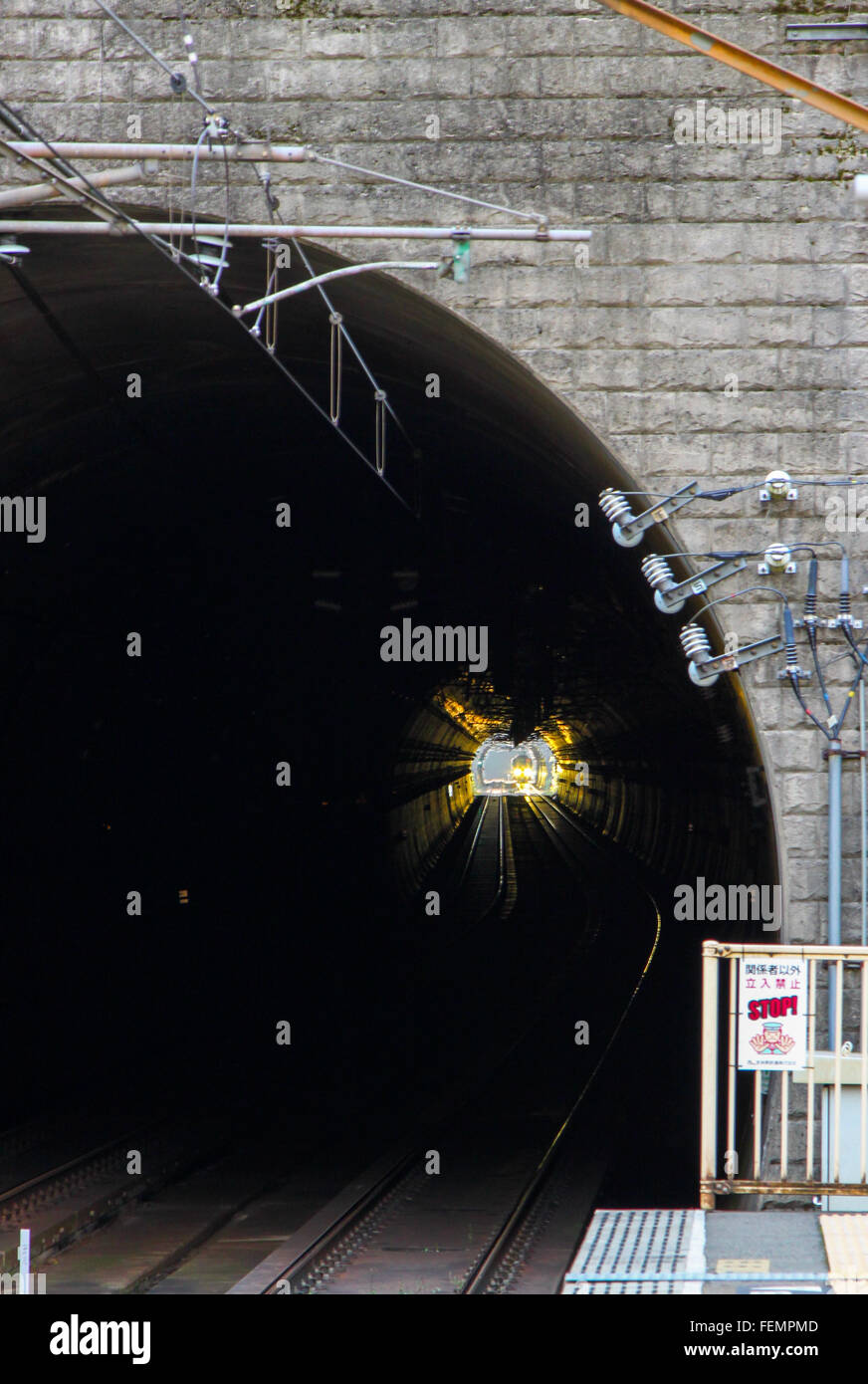 Train tunnel people hi-res stock photography and images - Alamy
