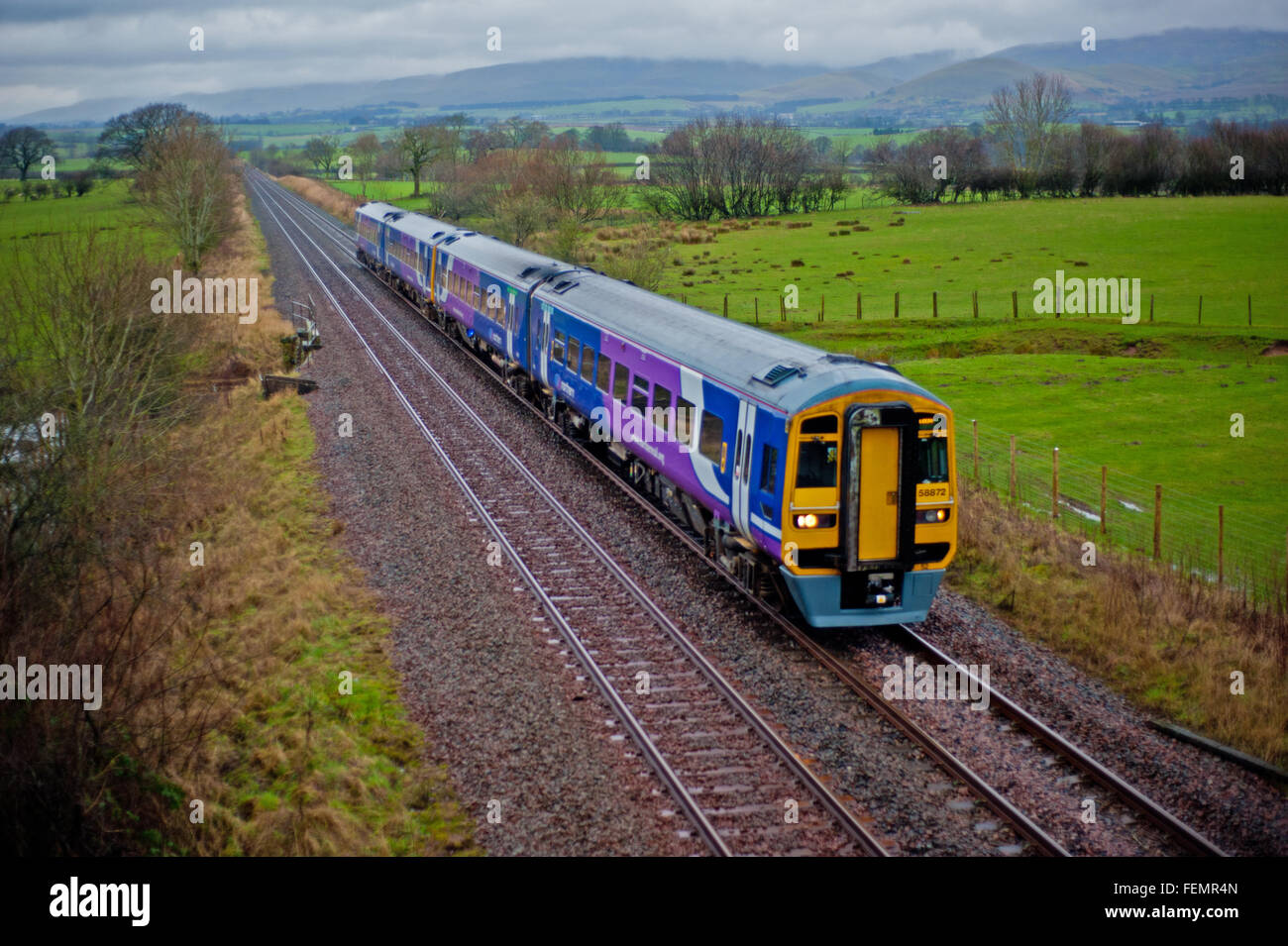 158 class trains hi-res stock photography and images - Alamy