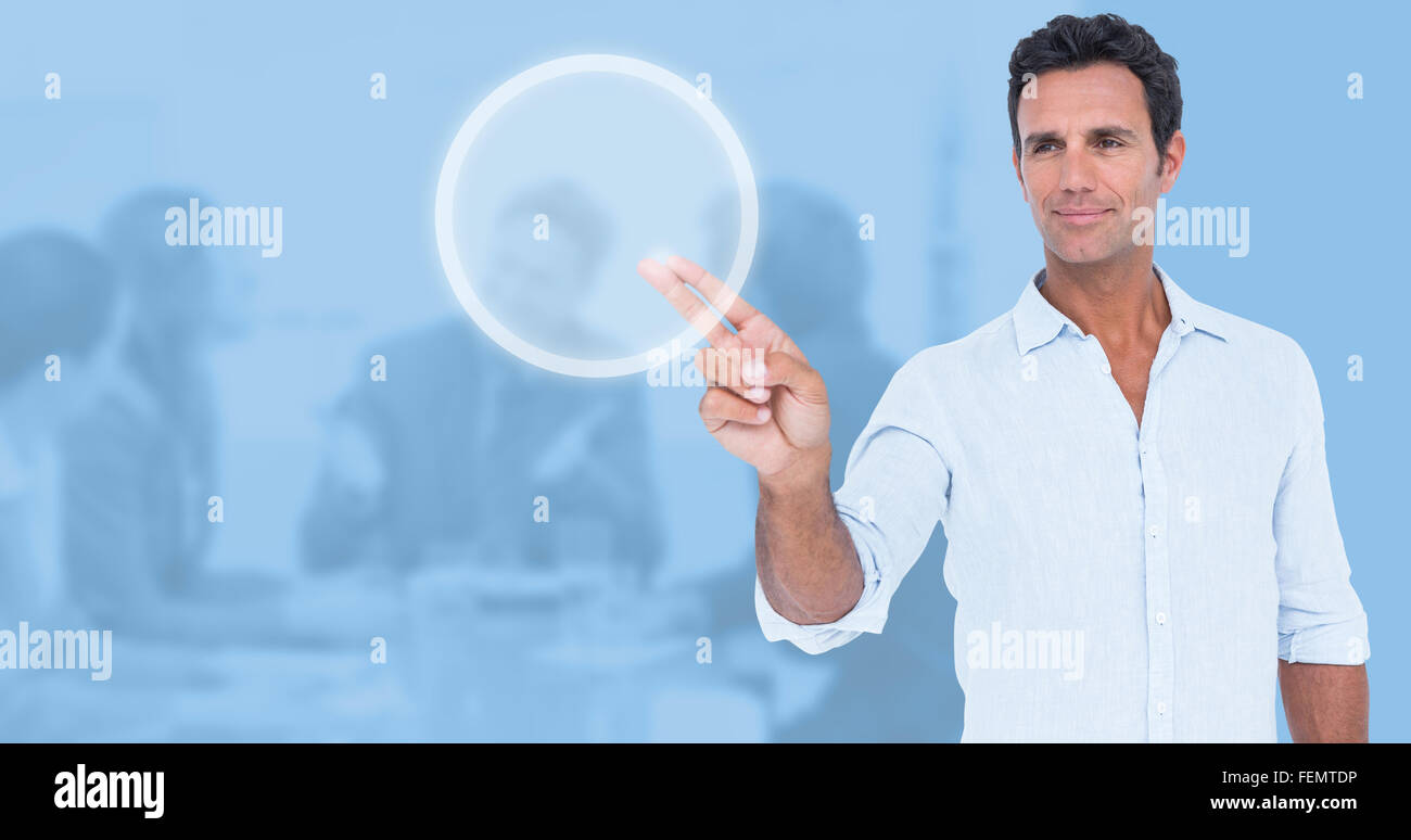 Man smile gun to head hi-res stock photography and images - Alamy