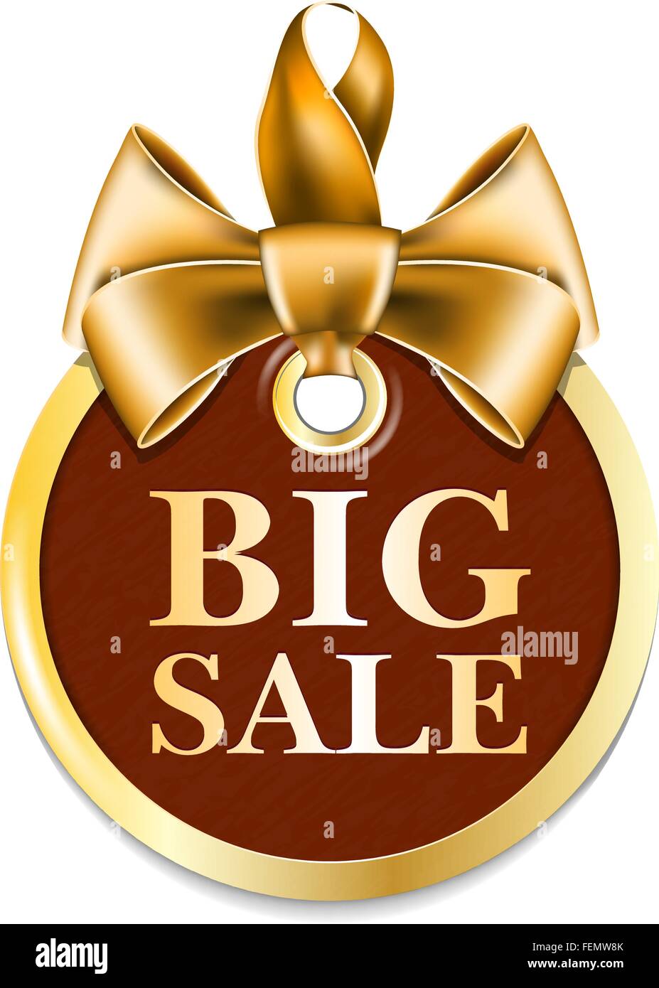Gold tag sale Stock Vector Image & Art - Alamy