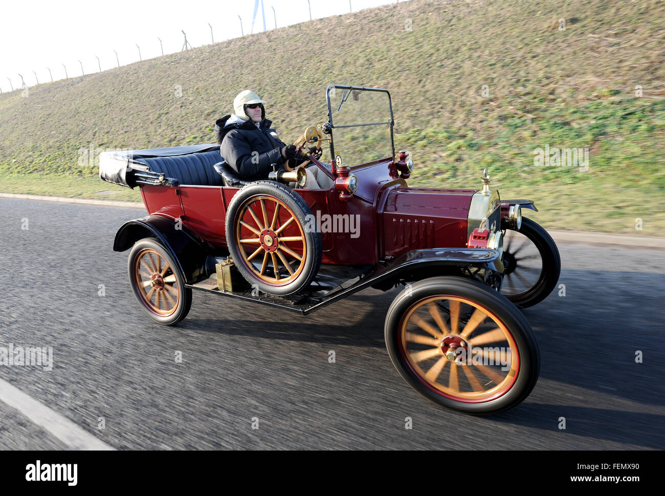 Ford Model T veteran car Stock Photo - Alamy