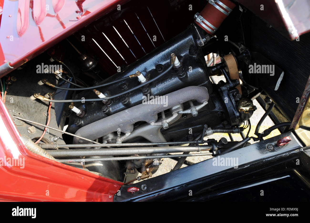 Ford Model T veteran car Stock Photo - Alamy