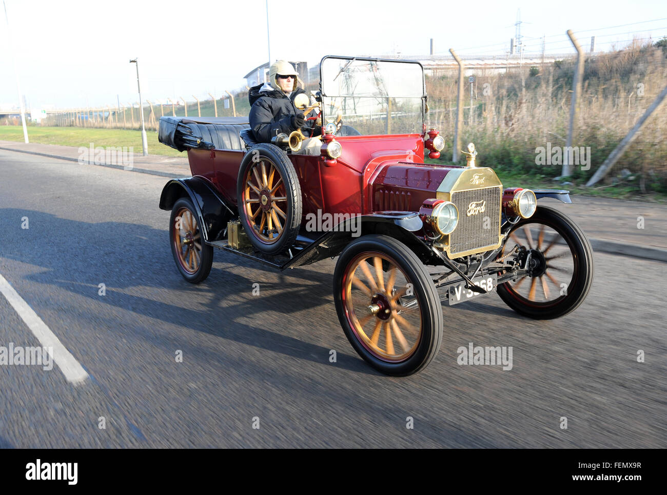 Ford Model T veteran car Stock Photo - Alamy