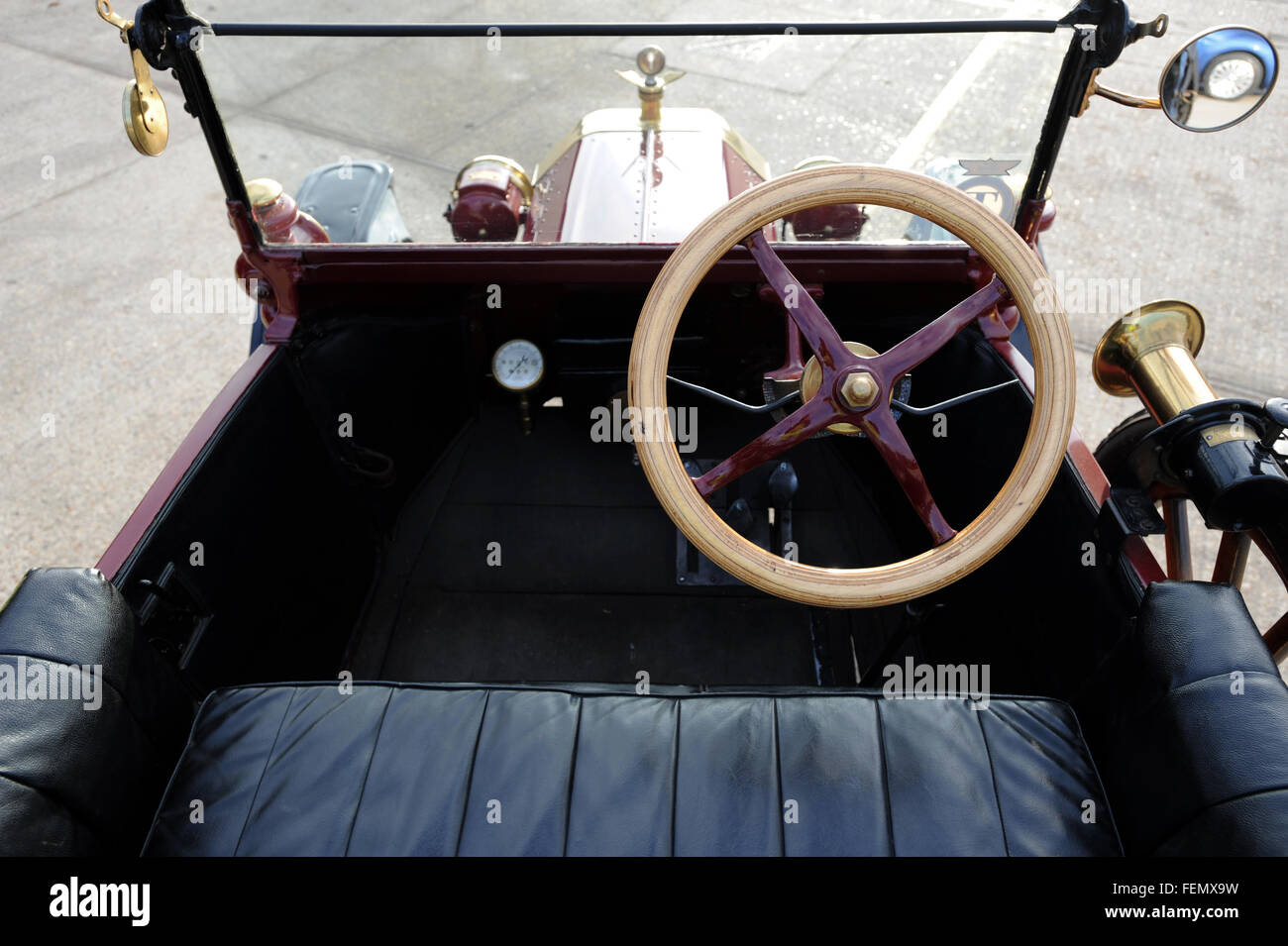 Ford Model T veteran car Stock Photo - Alamy