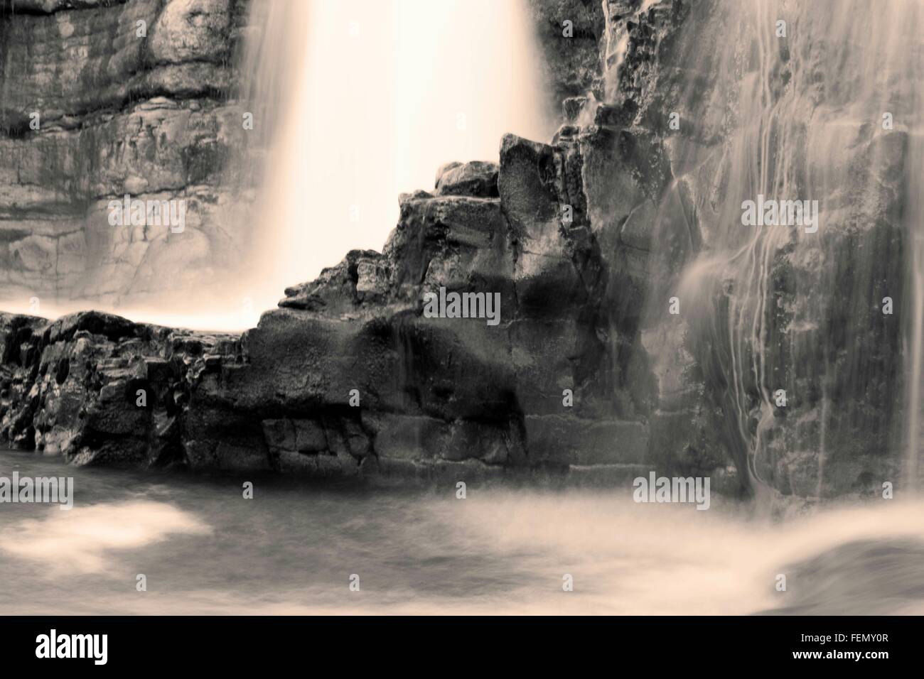 Water Falling From Rocks High Resolution Stock Photography and Images ...