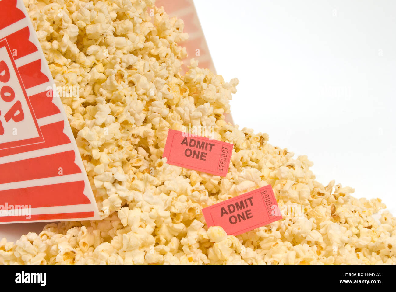 Movie ticket popcorn hi-res stock photography and images - Alamy