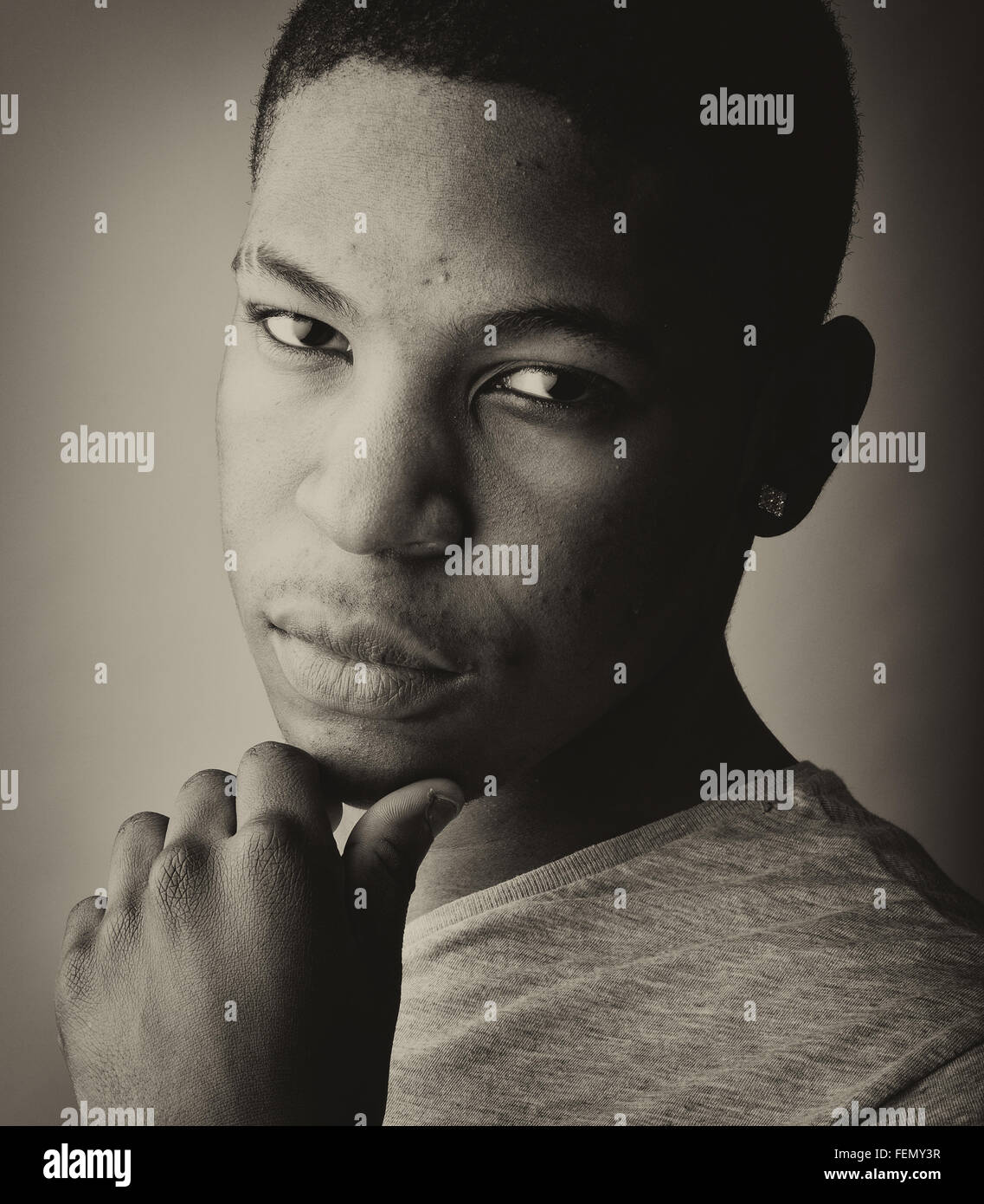 Confident handsome black american man hi-res stock photography and ...