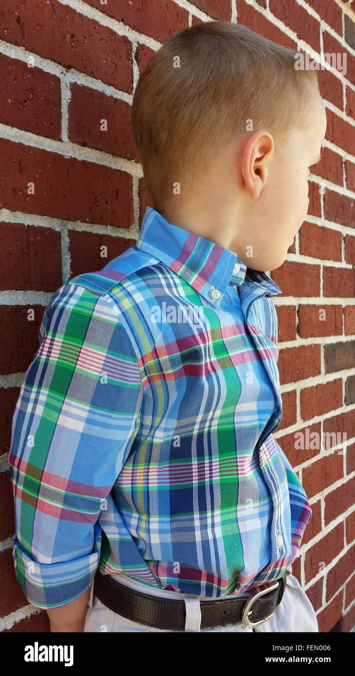 One boy standing hi-res stock photography and images - Alamy