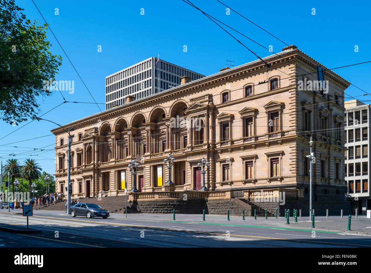 The Old Treasury Building, Melbourne, Victoria, Australia Stock Photo ...