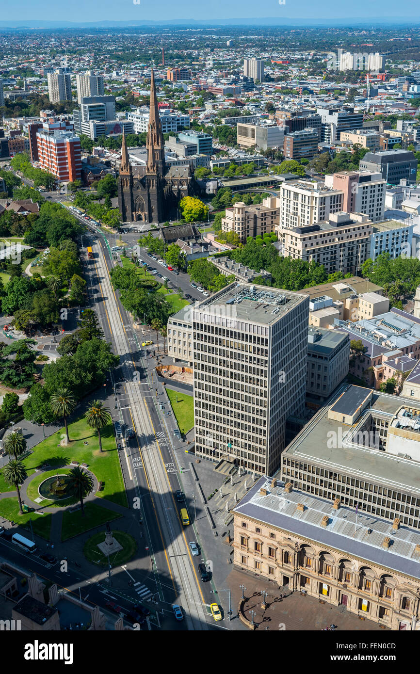 Melbourne australia panorama hi-res stock photography and images - Alamy