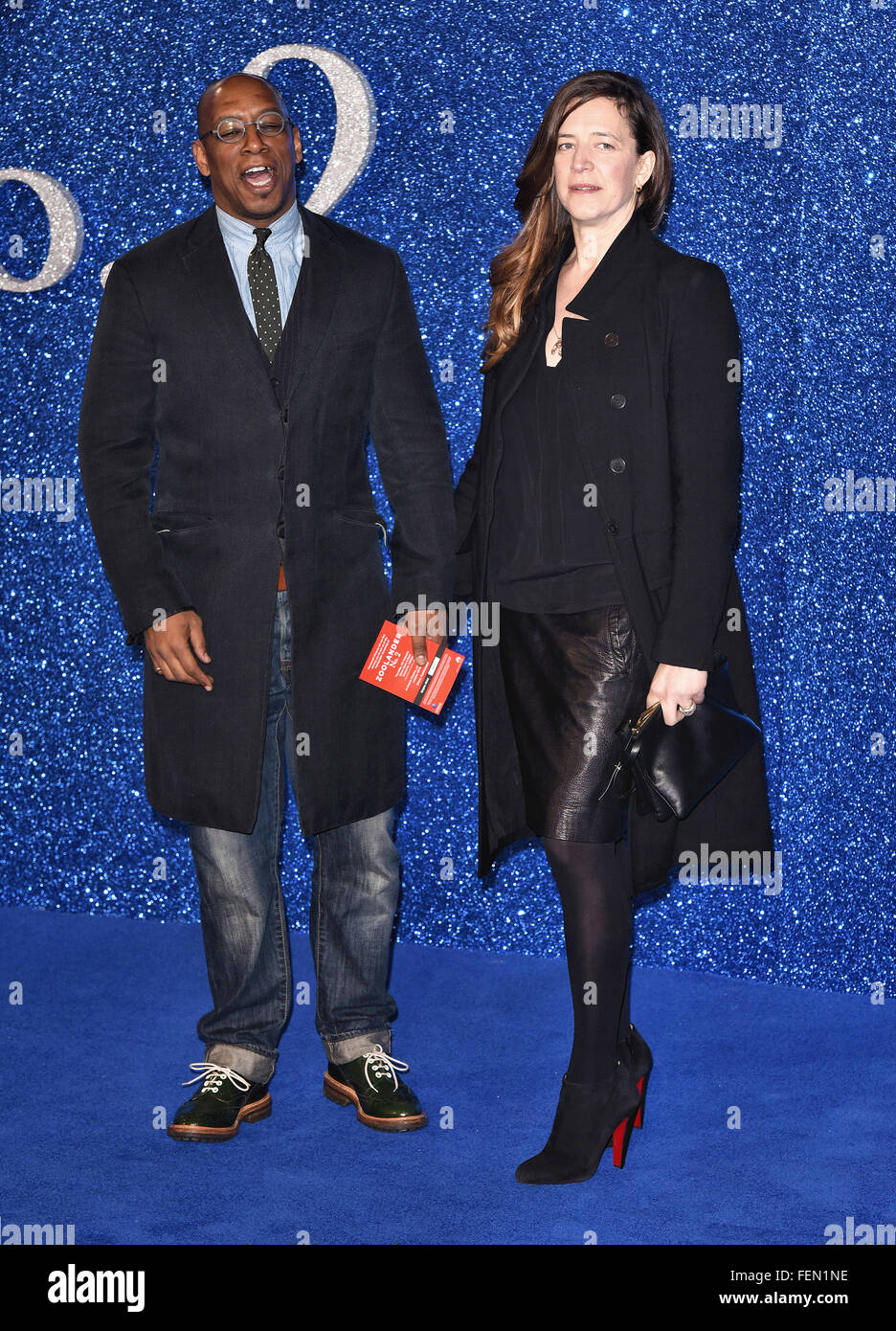 London, UK. Ian Wright and Nancy Hallam at Zoolander No. 2 - UK ...