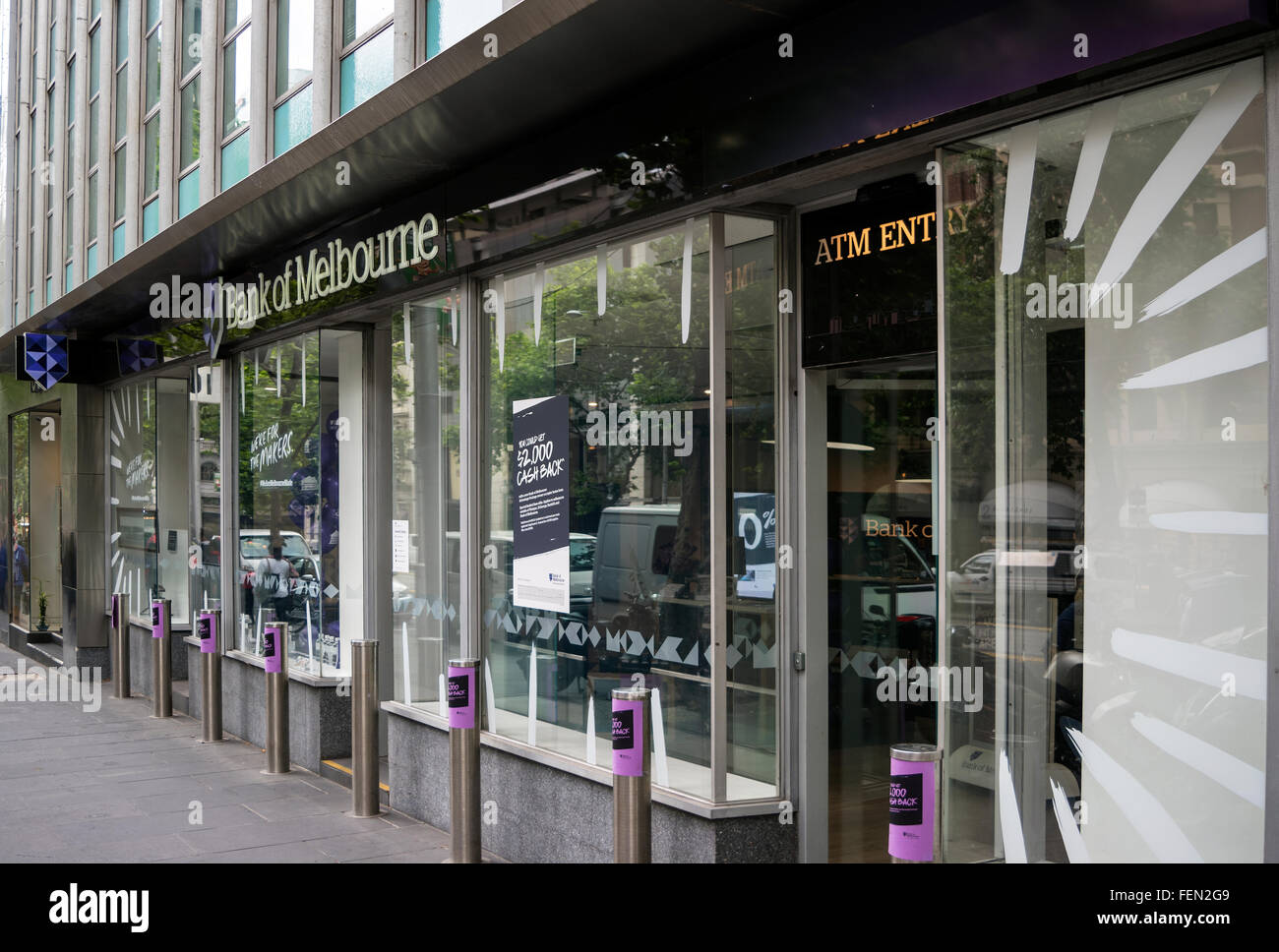 Bank of Melbourne, Melbourne, Australia Stock Photo - Alamy