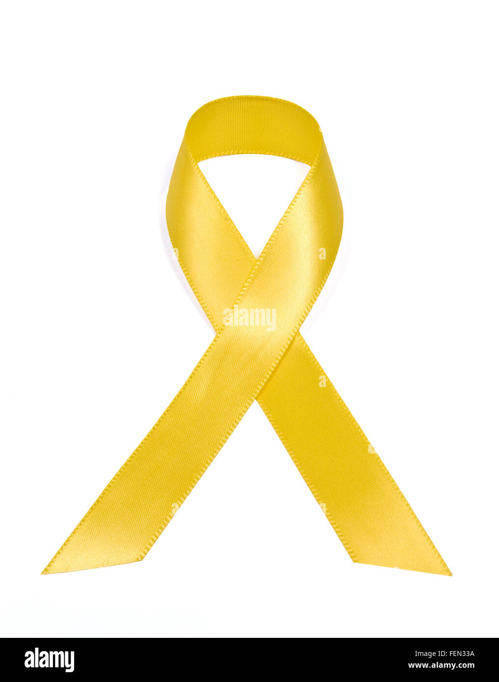 Yellow Support Our Troops Ribbon Stock Photo - Alamy