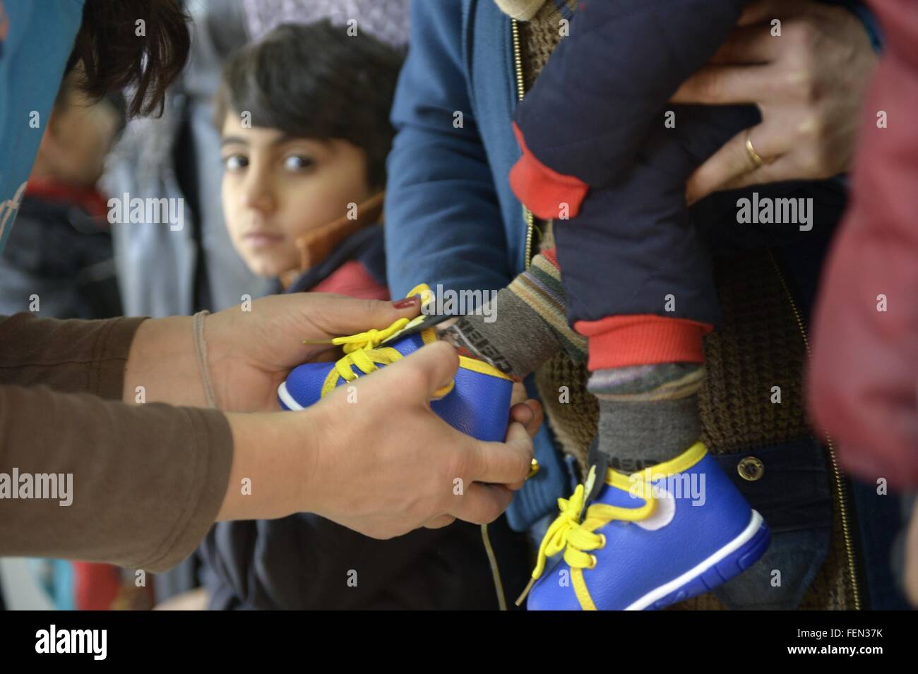 Unhcr refugee camp iraq hi-res stock photography and images - Alamy