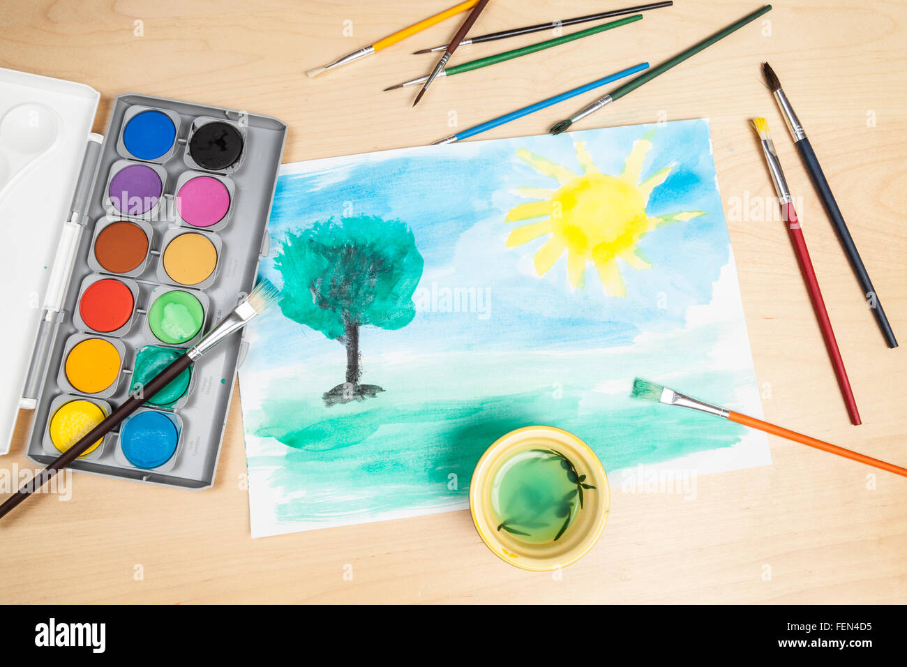 Paint picture hi-res stock photography and images - Alamy