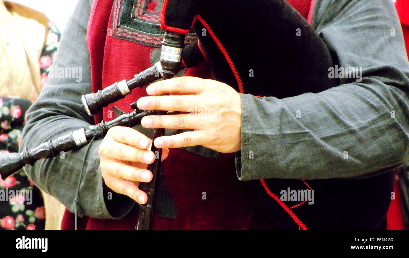 Man with musical instrument hi-res stock photography and images - Alamy