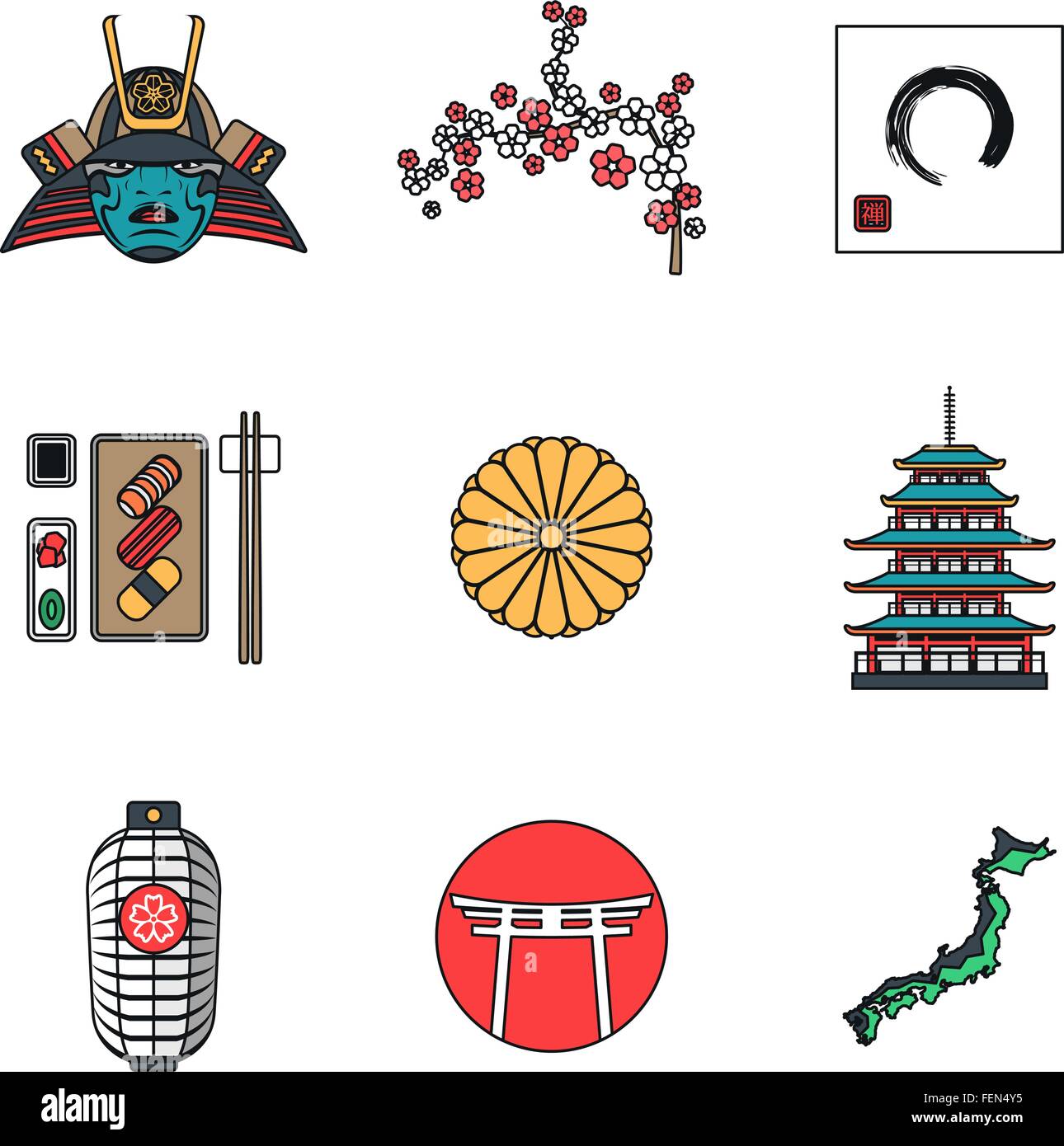 Samurai warrior painting hi-res stock photography and images - Alamy