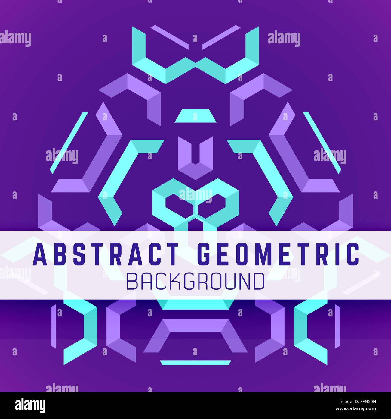 vector violet purple blue symmetric colorful abstract geometric ...