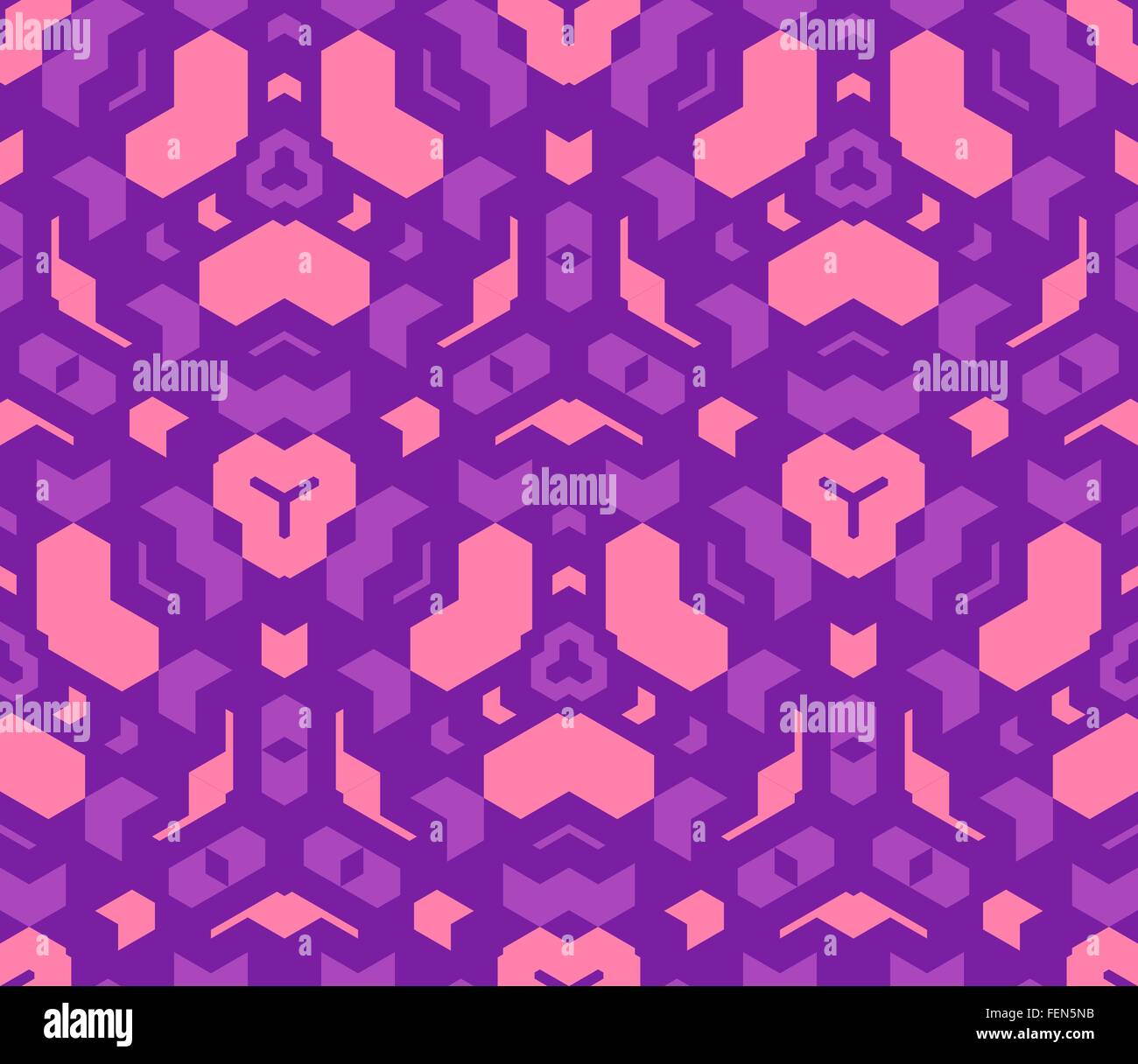 vector violet purple pink color abstract geometric seamless pattern ...