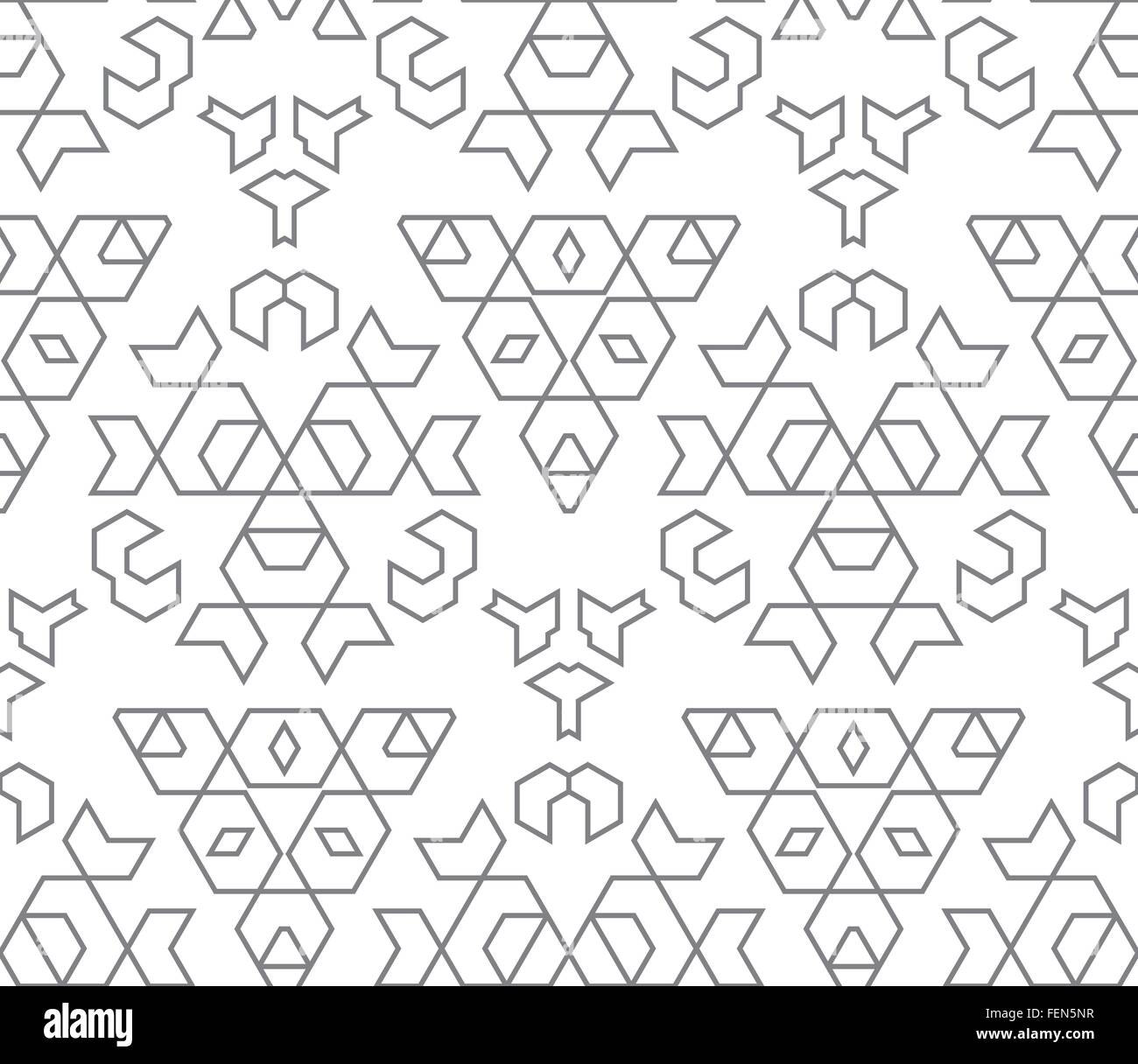 vector dark monochrome color outline abstract geometric seamless ...
