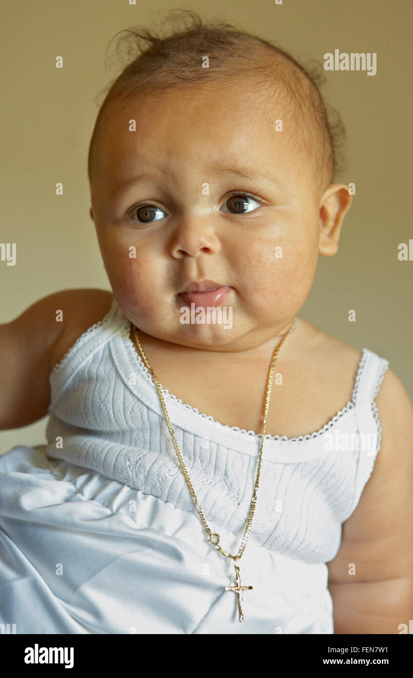 Studio shot of baby girl hi-res stock photography and images - Alamy
