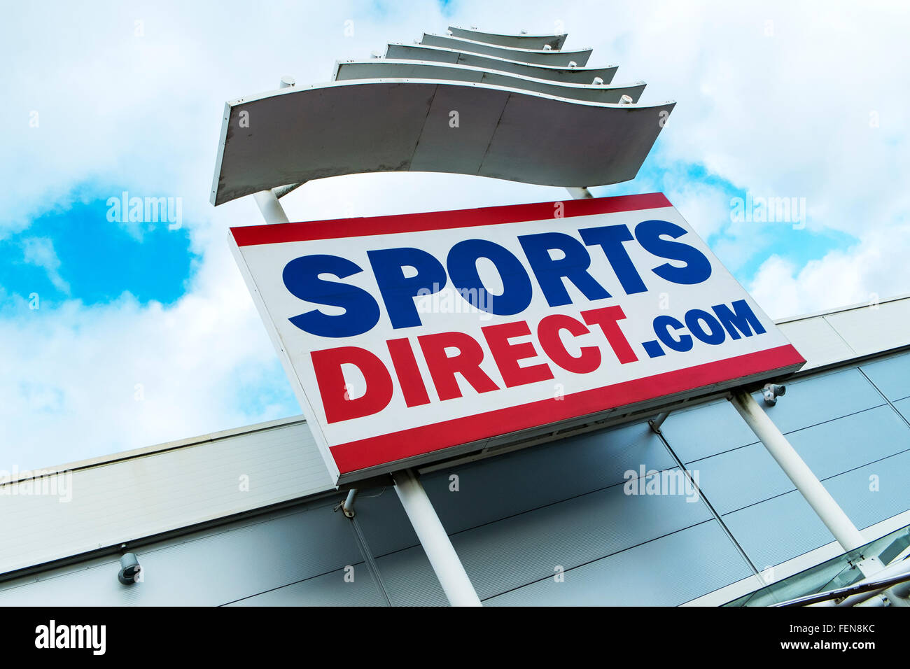 Sports Direct store shop sign logo name leeds Birstall retail park ...