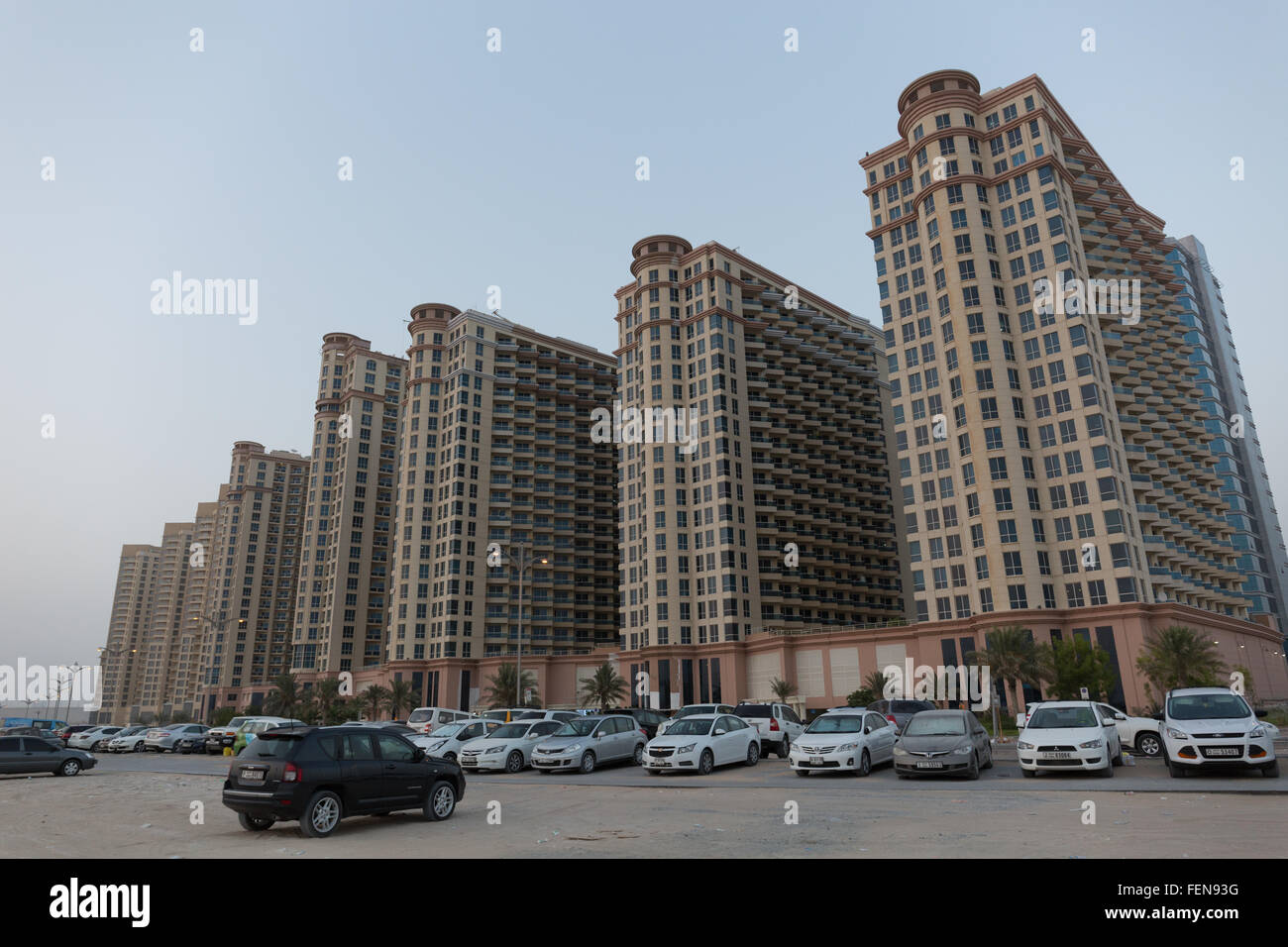 Damac properties, The Crescent Dubai Stock Photo - Alamy