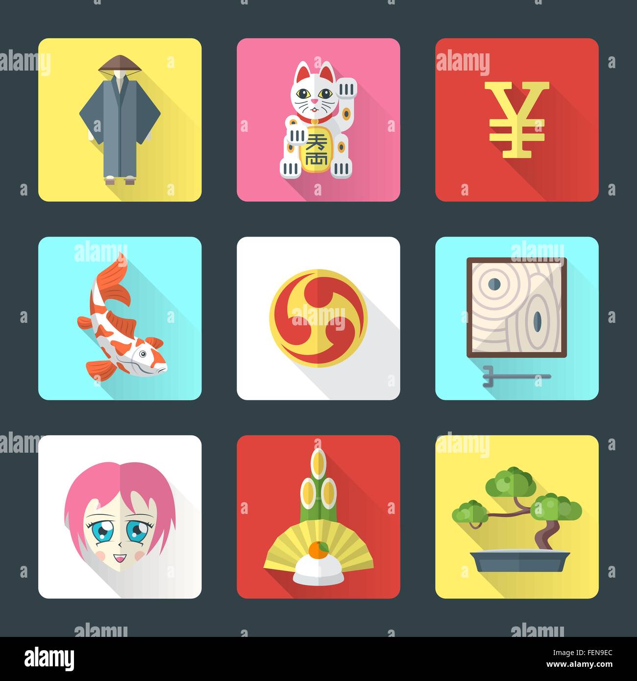 Tomoe symbol Stock Vector Images - Alamy