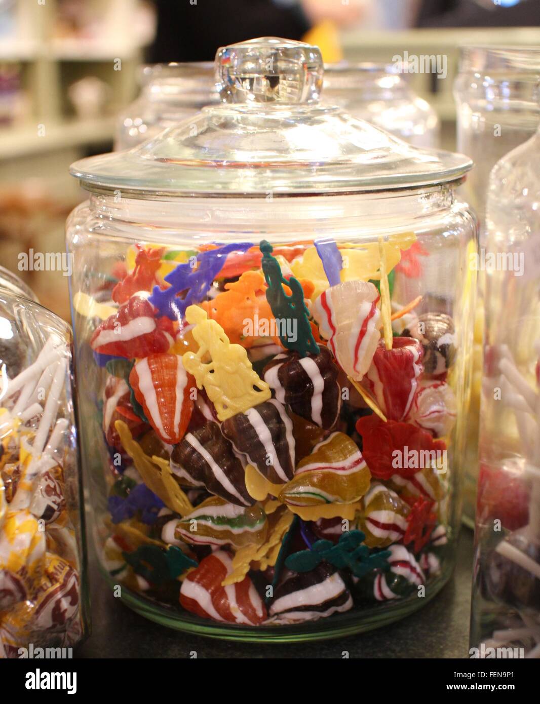 Jars of candy hi-res stock photography and images - Alamy