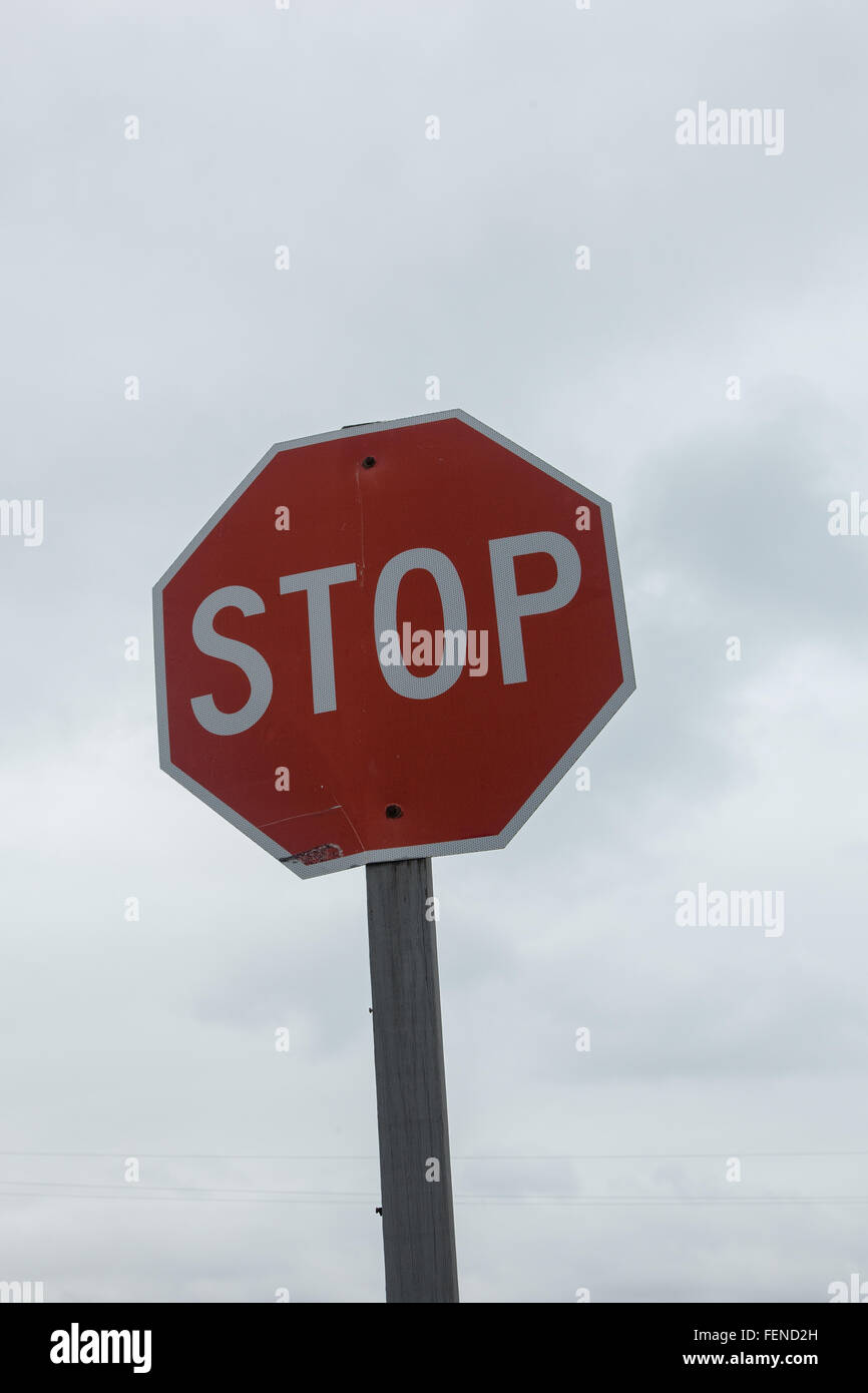 Octagon stop sign hi-res stock photography and images - Alamy