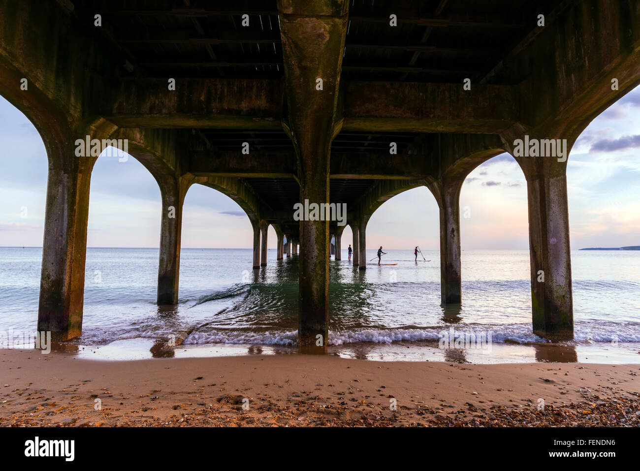 Bournemouth pier to pier swim hi-res stock photography and images - Alamy