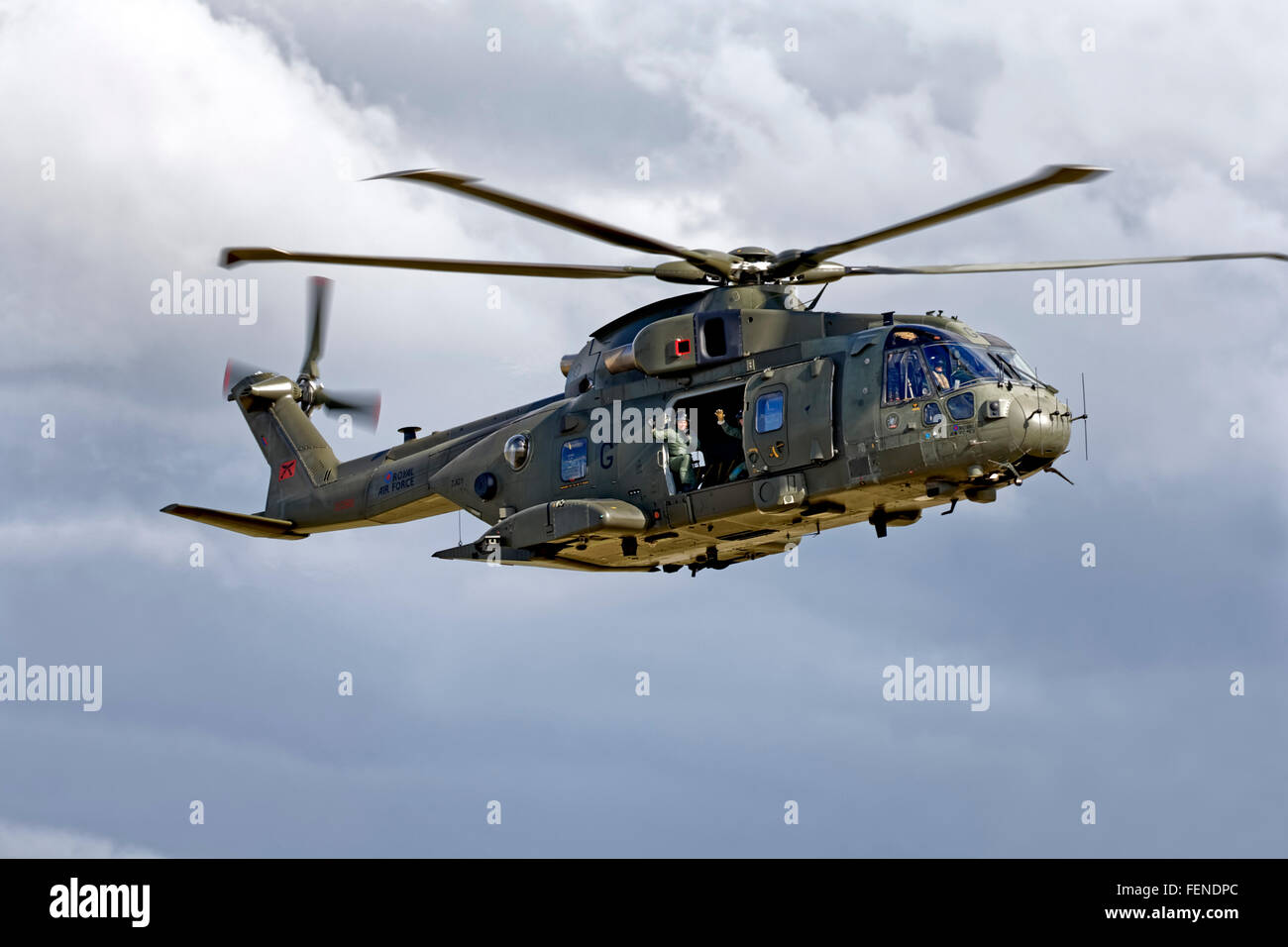 Aircraft merlin helicopter raf hi-res stock photography and images - Alamy