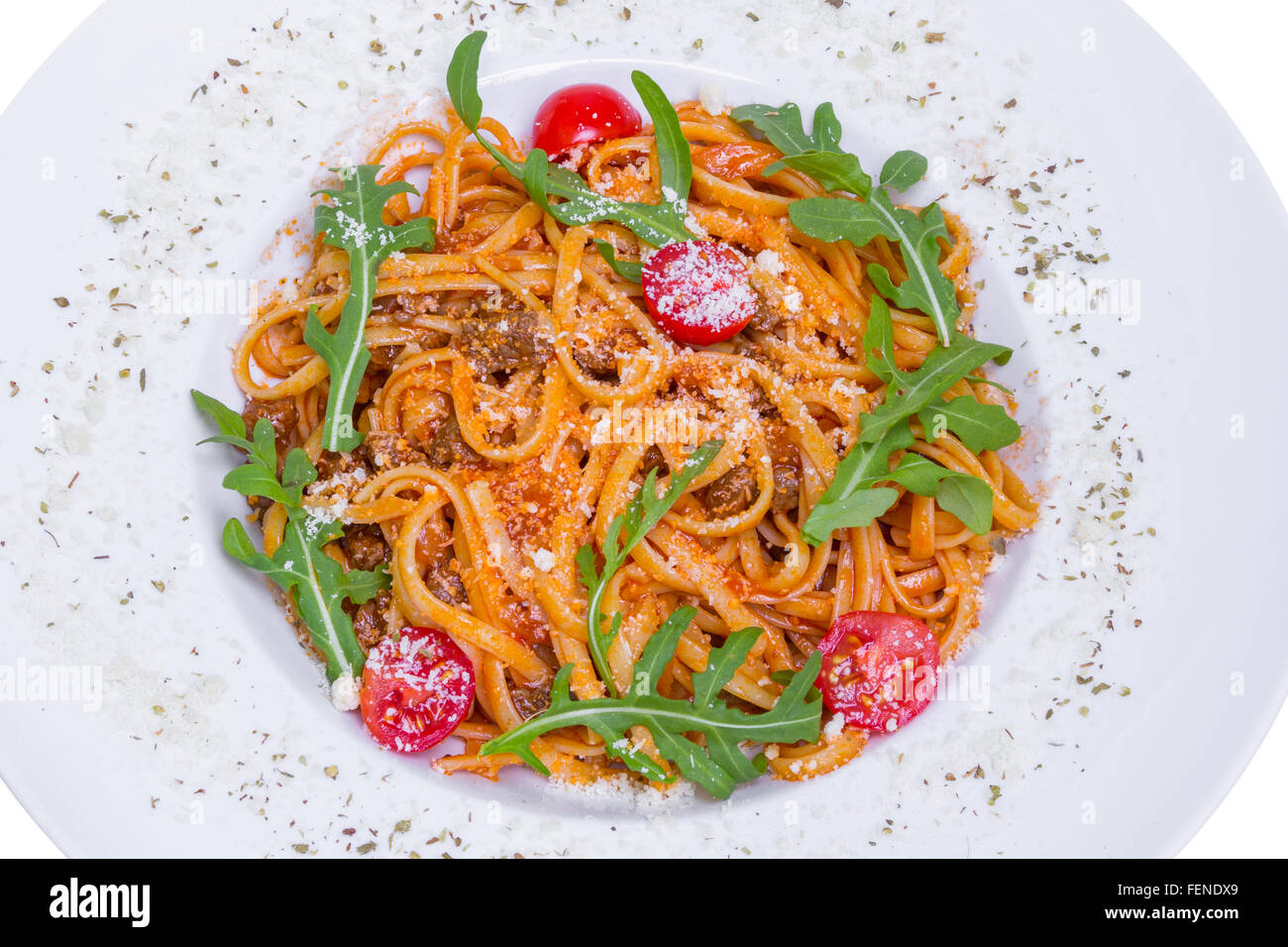 Spaghetti bolognese and bowl hi-res stock photography and images - Alamy