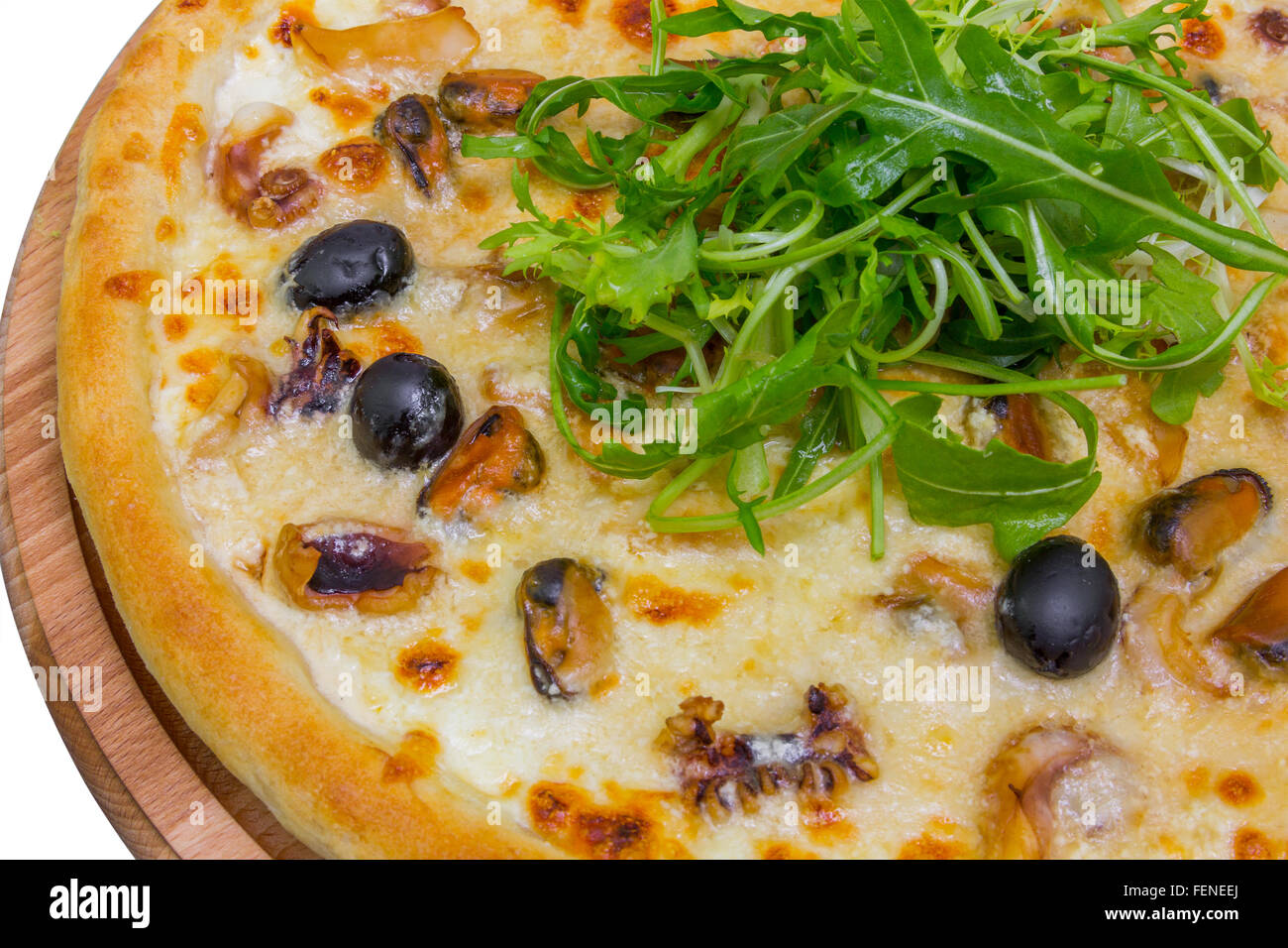 Squid pizza hi-res stock photography and images - Alamy