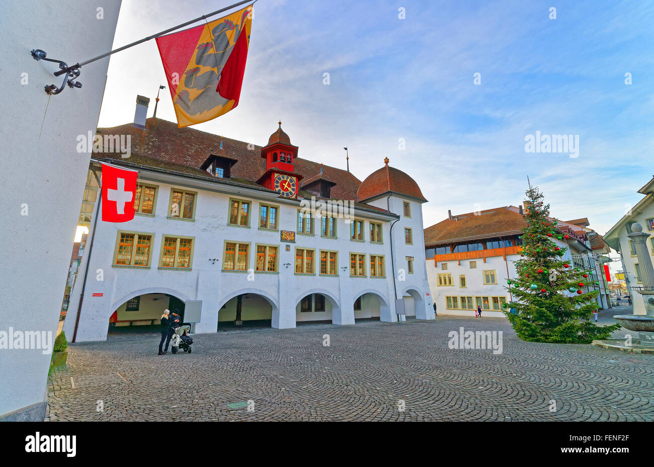 Thun flag hi-res stock photography and images - Alamy