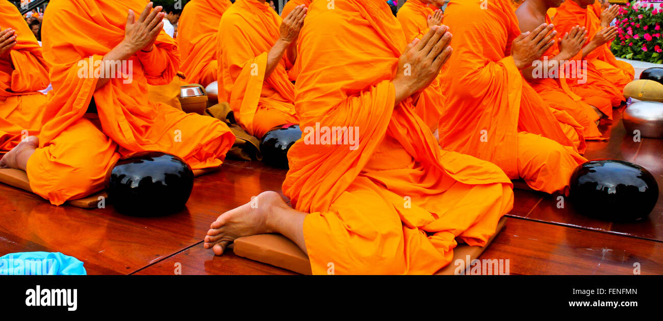 Monks hands hi-res stock photography and images - Alamy