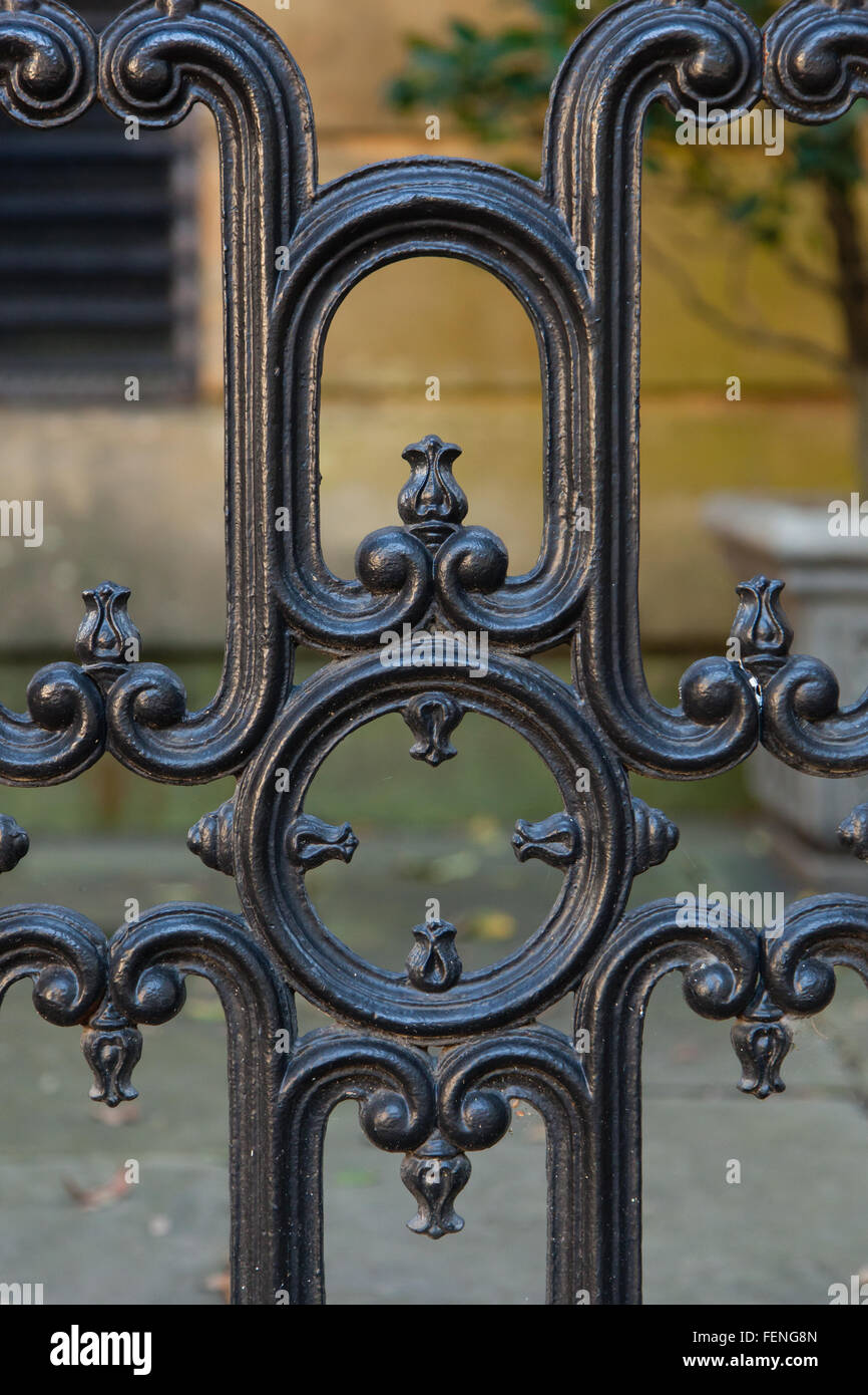 Wrought Iron Gate Details
