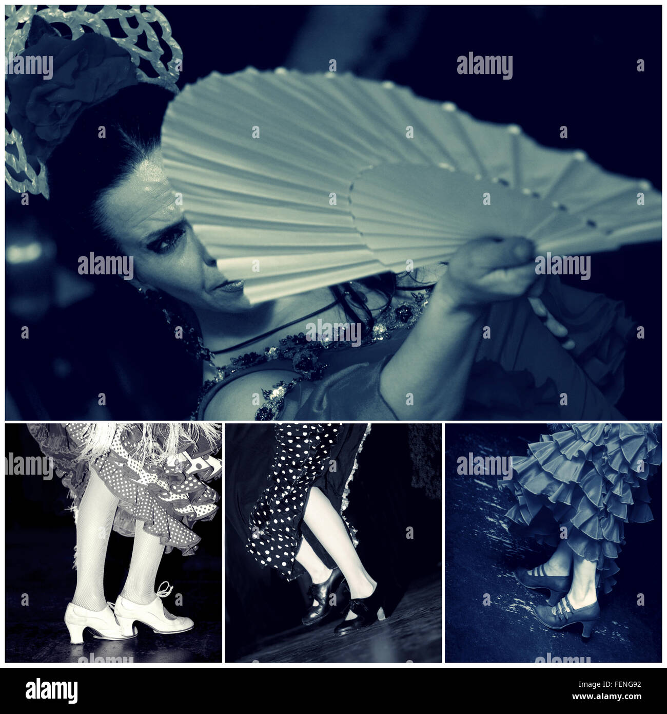 Typical flamenco costume hi-res stock photography and images - Alamy