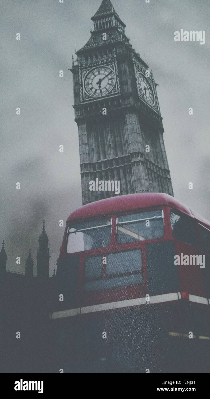 Big ben and double decker bus hi-res stock photography and images - Alamy