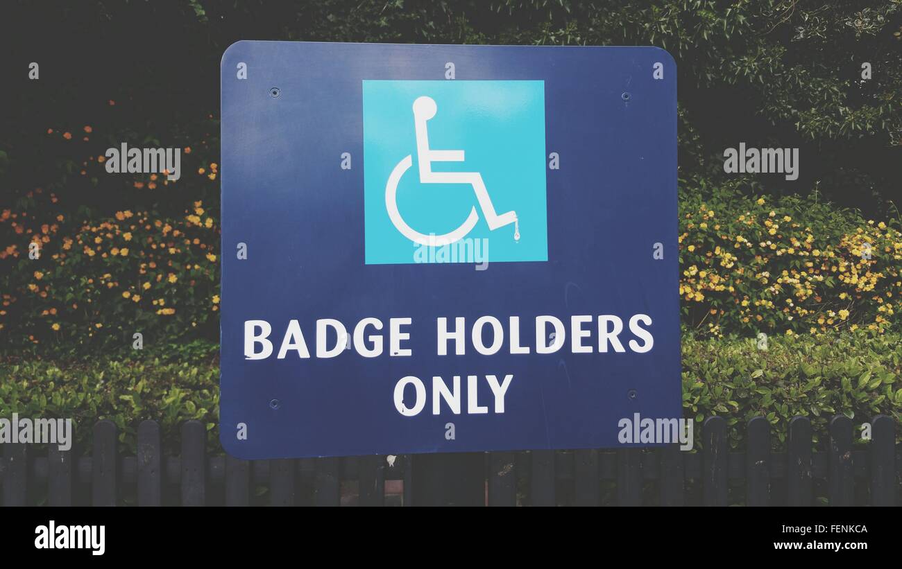 No Wheelchair Sign Stock Photos & No Wheelchair Sign Stock Images - Alamy