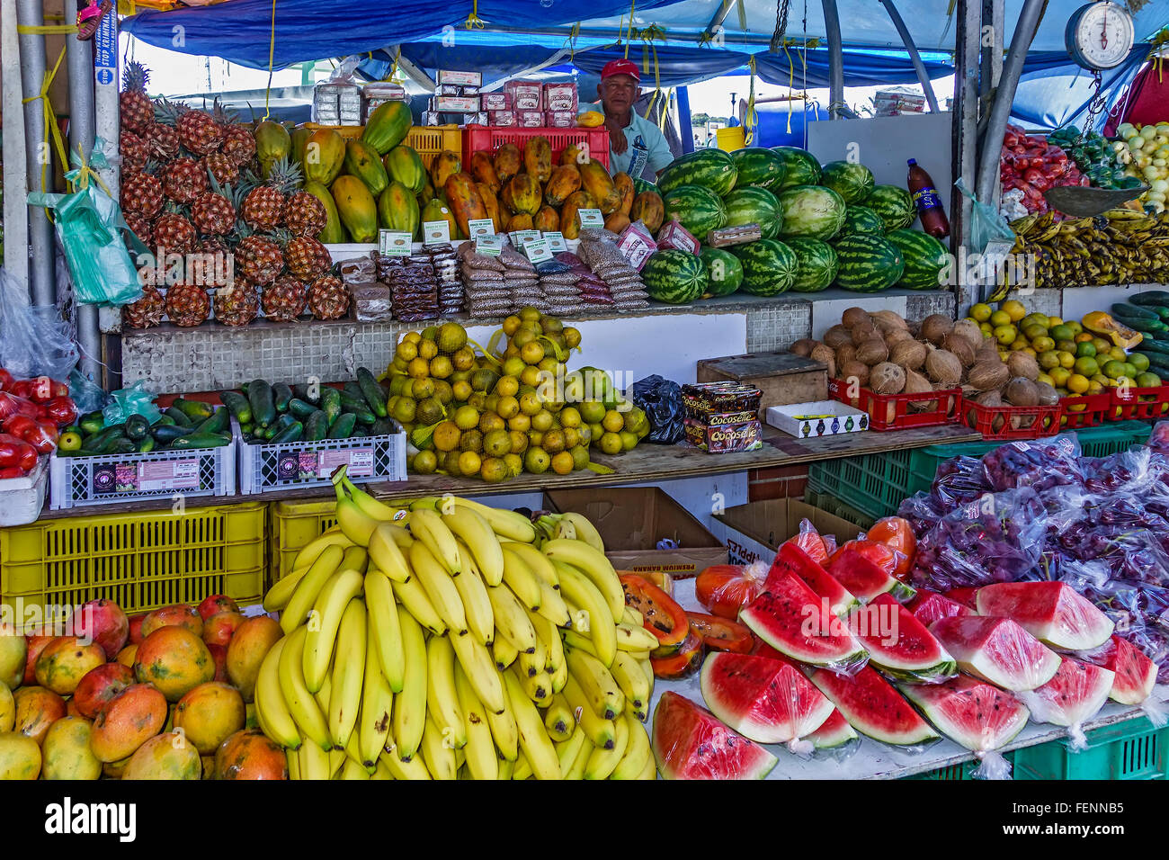 The Floating Market Curacao Dutch West Indies Stock Photo - Alamy