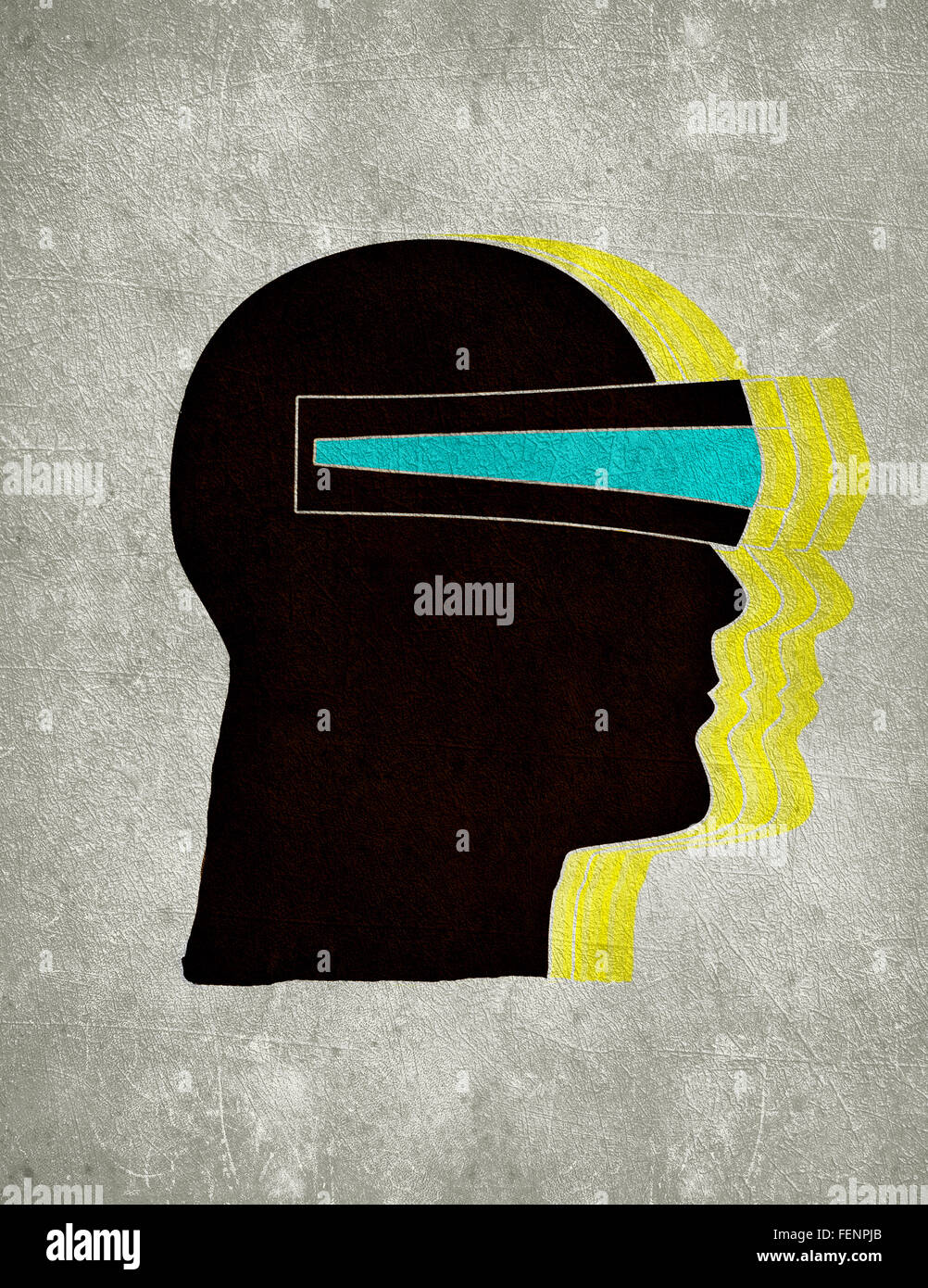 3d vision concept digital illustration Stock Photo - Alamy