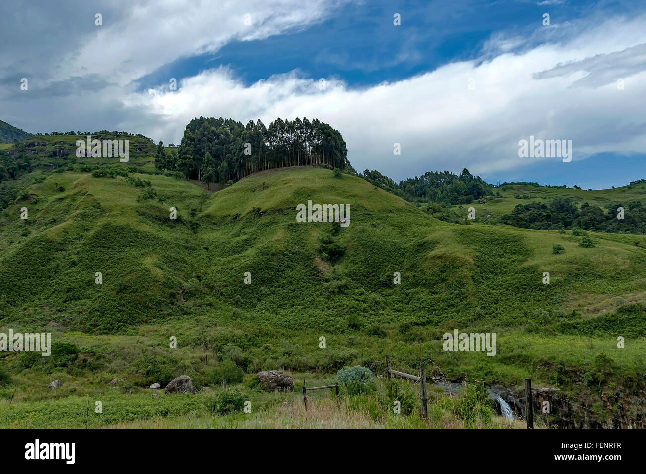 Sterkspruit waterfall area, KwaZulu-Natal, Drakensberg, South Africa ...