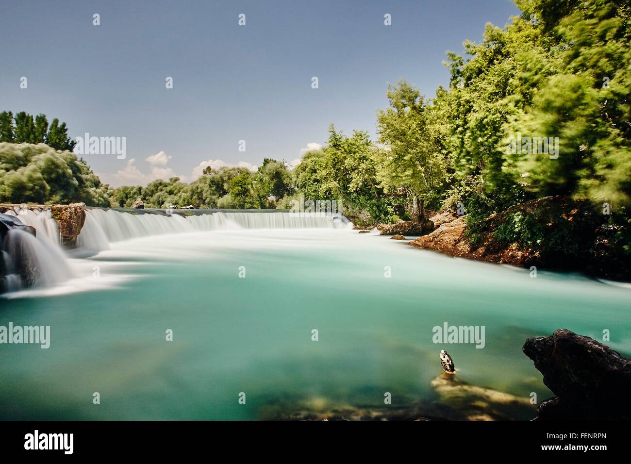 Manavgat waterfall, Antalya,Turkey Stock Photo - Alamy