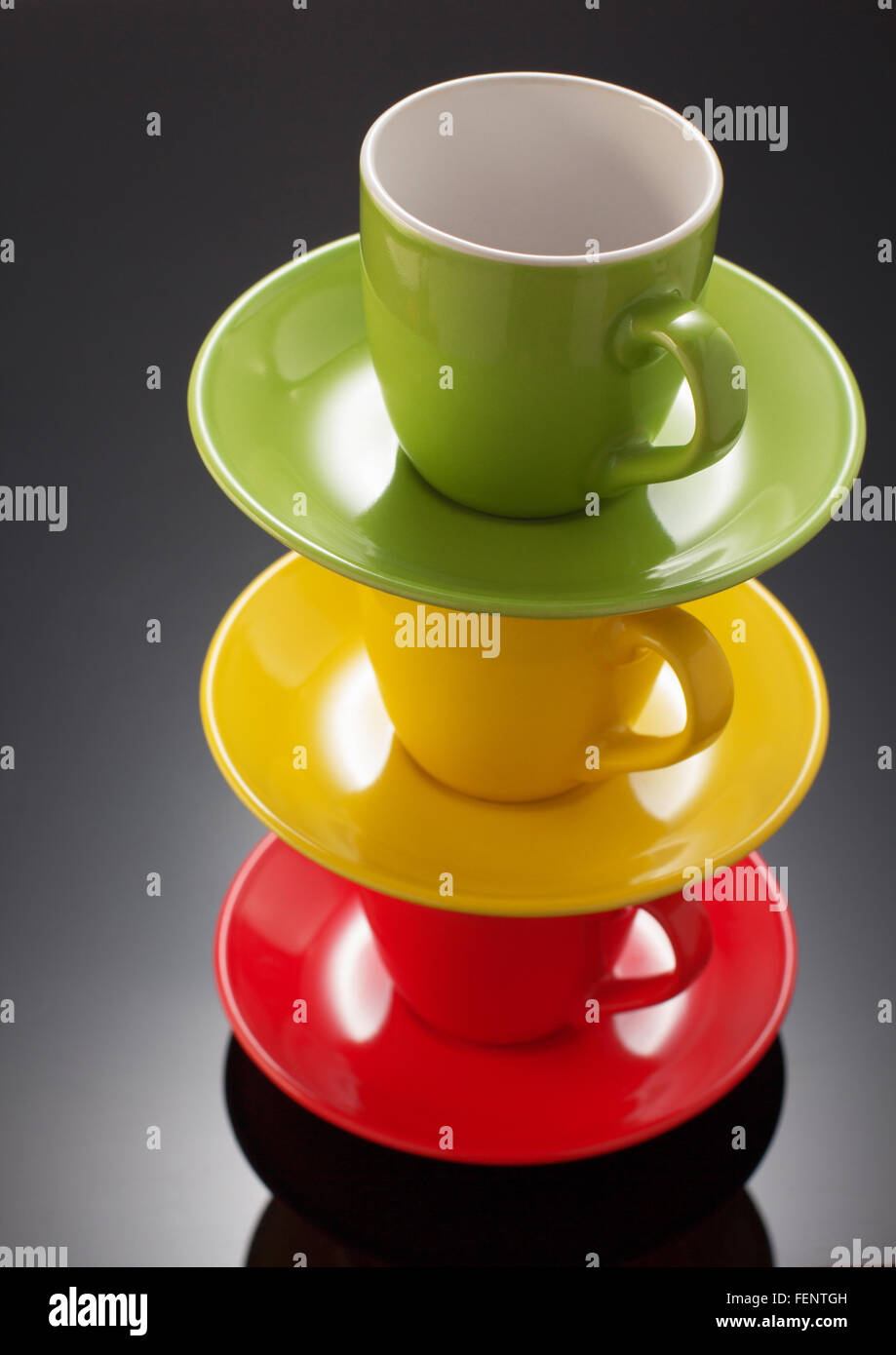 Stack empty ceramic cup hi-res stock photography and images - Alamy